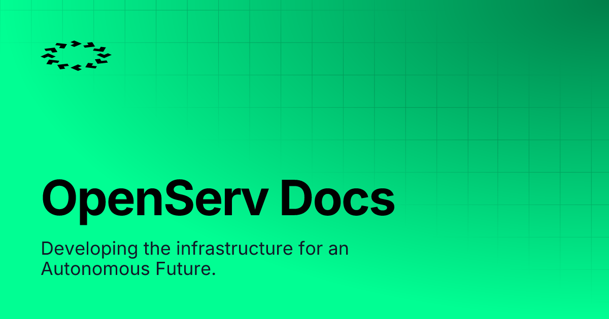 OpenServ Docs | OpenServ Docs OpenServ Docs | OpenServ Docs